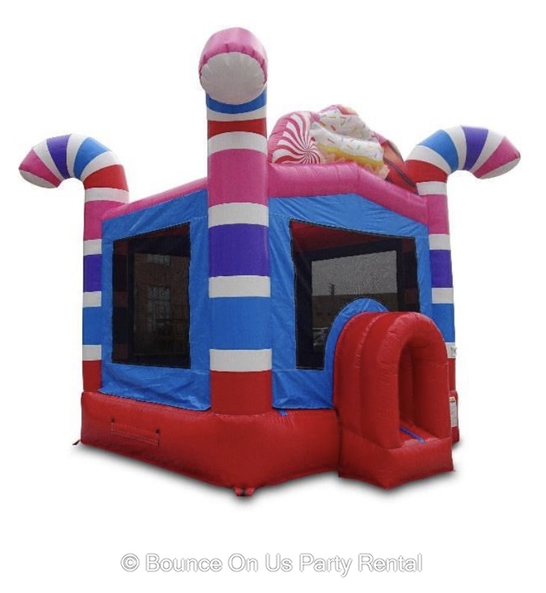 Candy Land Bounce Castle - Bounce House & Inflatable Hire in Brockton ...