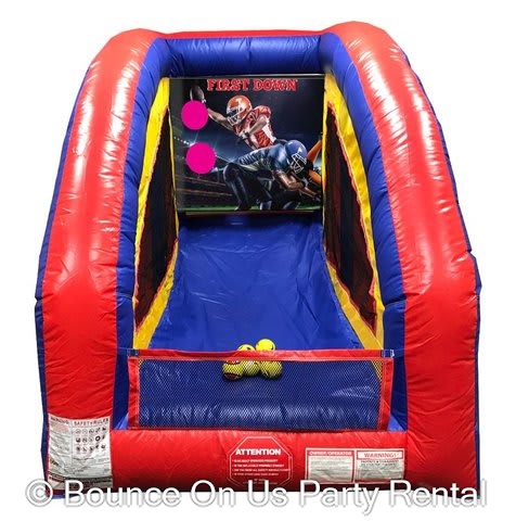 First Down Football Inflatable Game - Bounce House & Inflatable Hire in ...