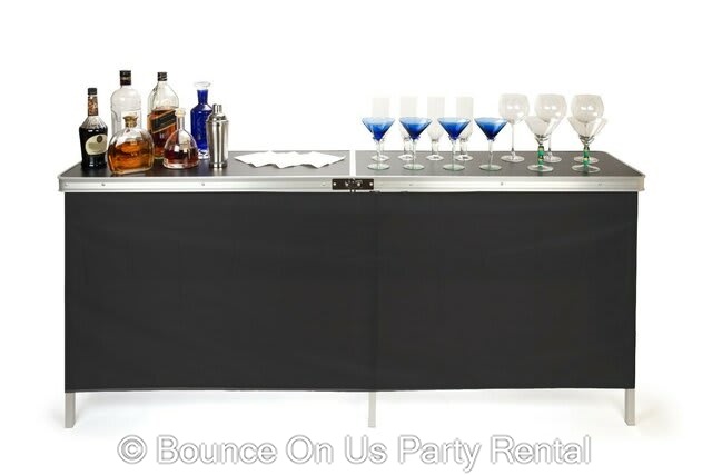 Folding Portable Bar - Bounce House & Inflatable Hire in Brockton ...