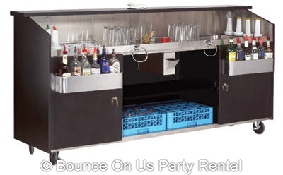 Outdoor Portable Bar For Rent in Stoughton, MA | Bounce On Us Party